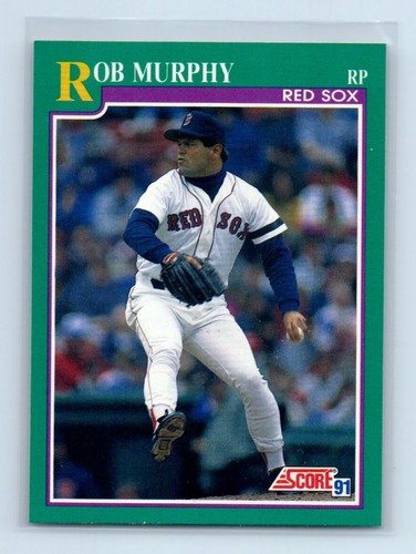 1991 Score Straight from the Pack Rob Murphy Boston Red Sox #183 | eBay