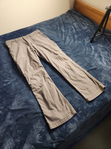 Carhartt Canvas Carpenter Pants Mens Size 34x30 Relaxed Gray Workwear ...