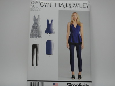 Simplicity S0371 1104 Rowley, US6-14, Dress, Tunic, Skirt, Leggings ...