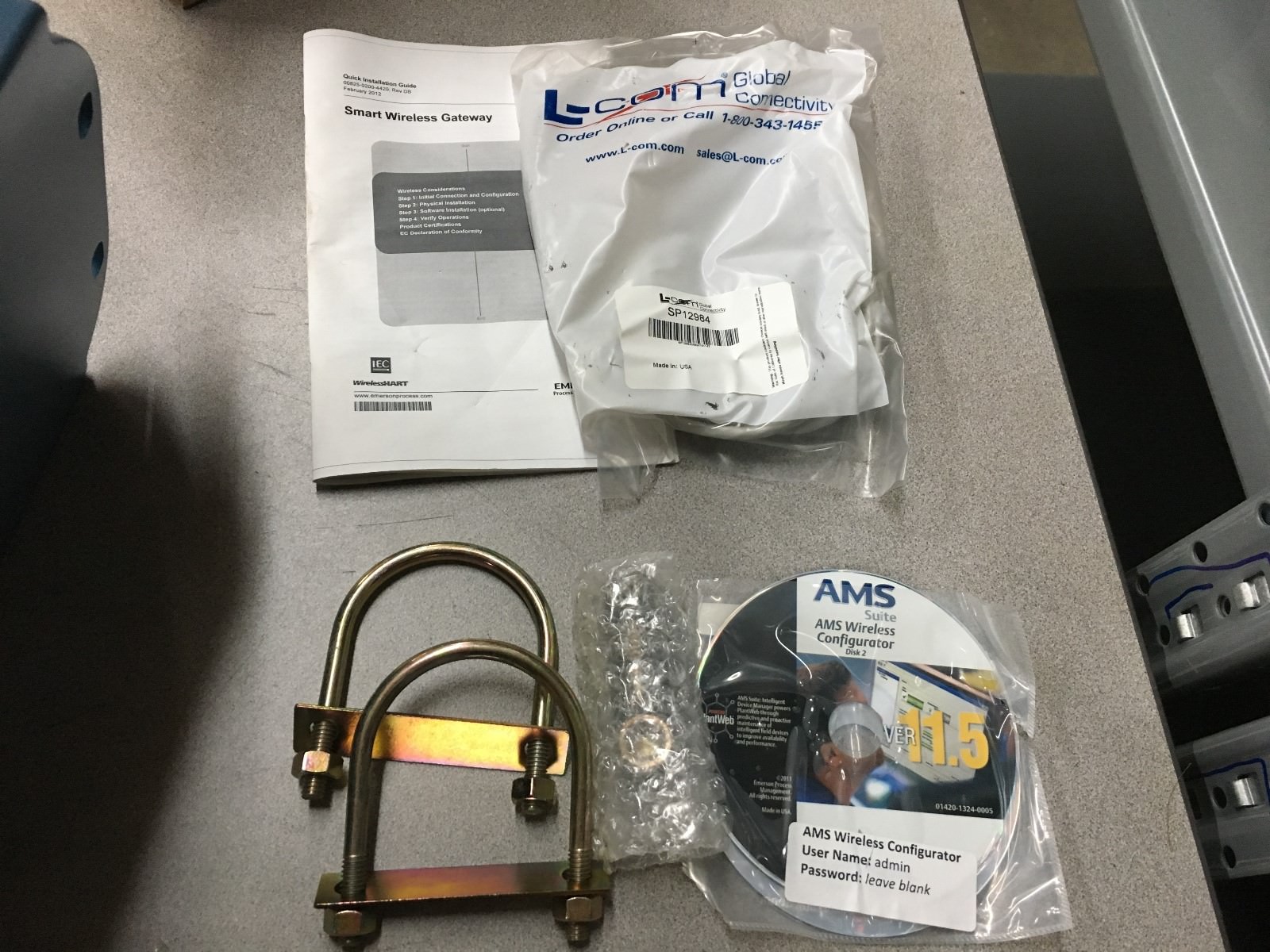 NEW IN BOX EMERSON SMART WIRELESS GATEWAY ROSEMOUNT 1420A1A3A2N5 | eBay