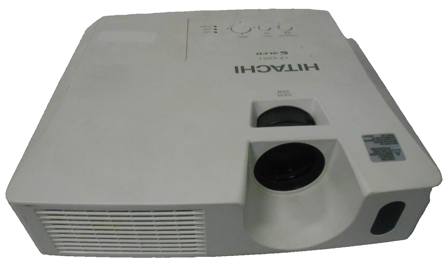 Hitachi CP-X2011 3LCD Multimedia HDMI Projector 3900 Lamp Hours TESTED ...