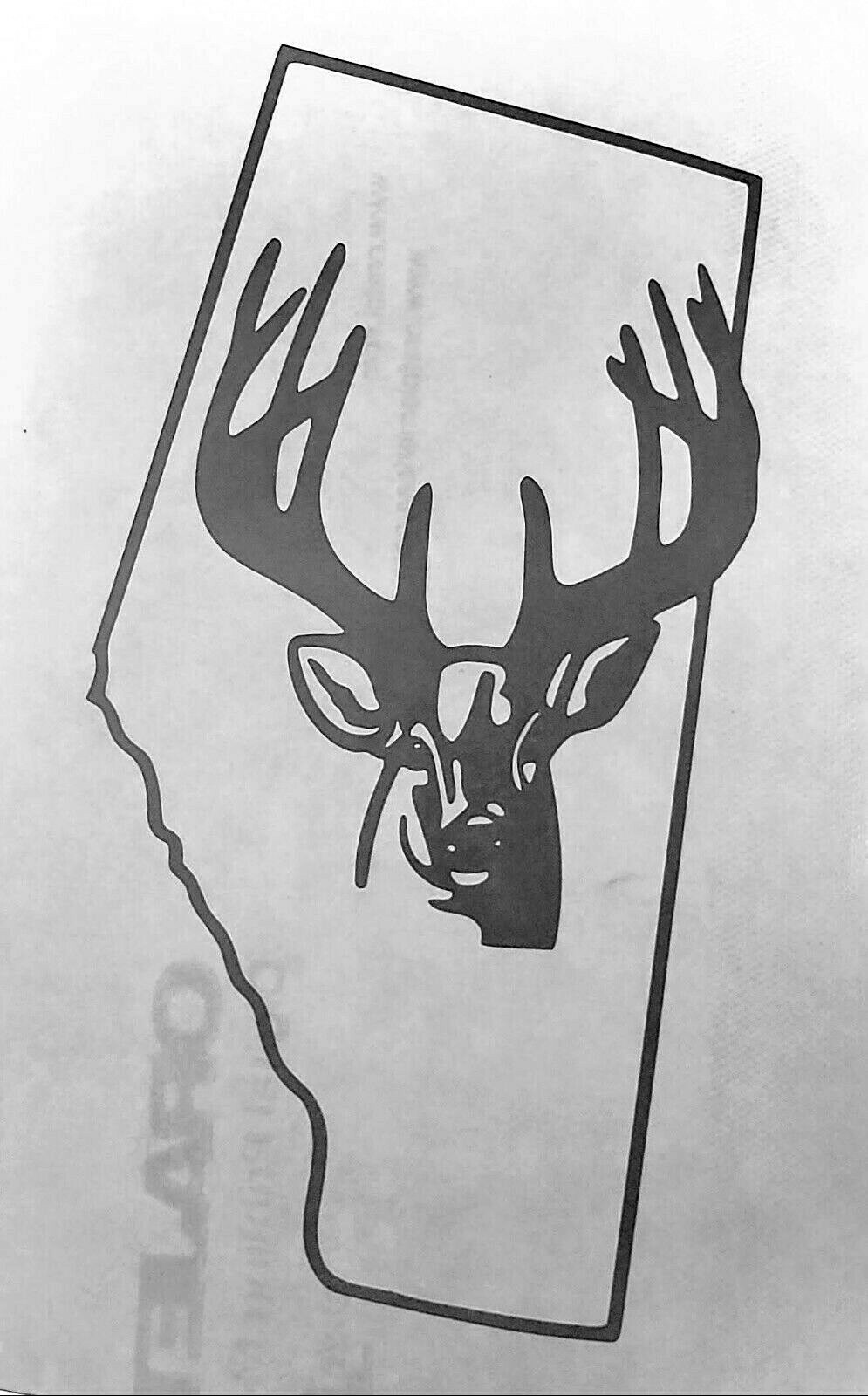 ALBERTA CANADA DEER PROVINCE VINYL DECAL STICKER 5 1/2 INCH | eBay
