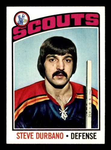 1976 Topps Hockey #19 Steve Durbano NM/MT *d3 | eBay