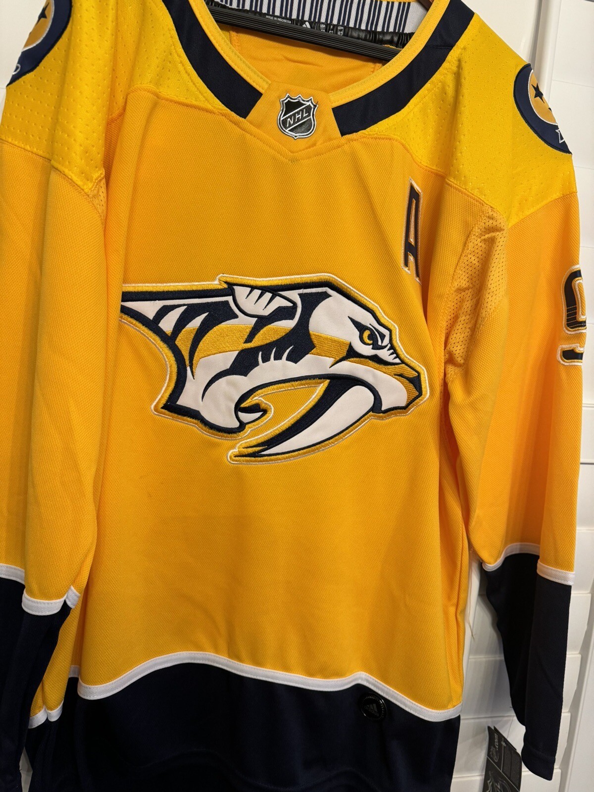 Filip Forsberg Autographed Signed Nashville Predators Jersey Beckett ...