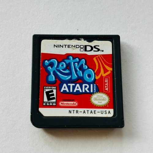 Retro Atari Classics (Nintendo DS, 2005) Game Cart Only TESTED SHIPS ...