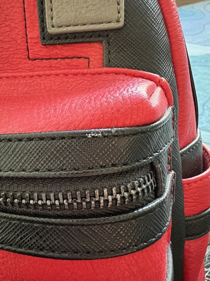 RARE Deadpool Mini Backpack Loungefly Marvel Super Hero Villain USED ...