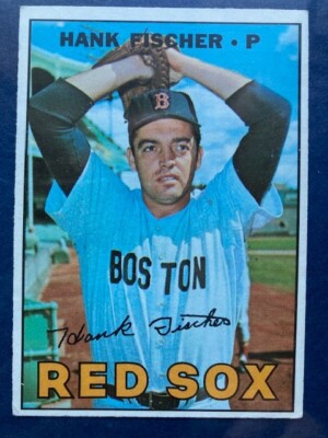 1967 Topps Baseball Boston Red Sox Hank Fischer #342 EX | eBay