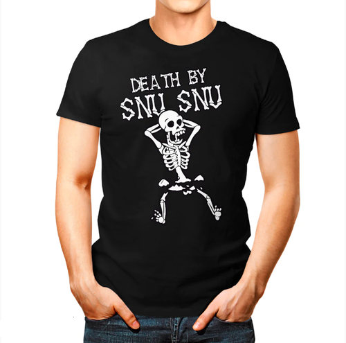 Death by Snu Snu Skeleton Futurama T shirt or hoodie, long sleeve or ...