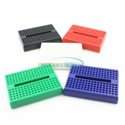 Arduino Prototype Board 5 Color Mini Solderless Prototype Breadboard ...