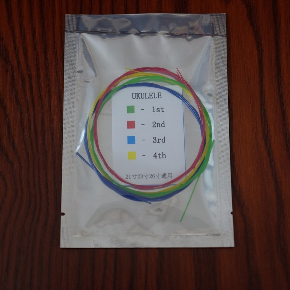 Ukulele Strings Set Nylon String Colourful Ukulele Replacement ...