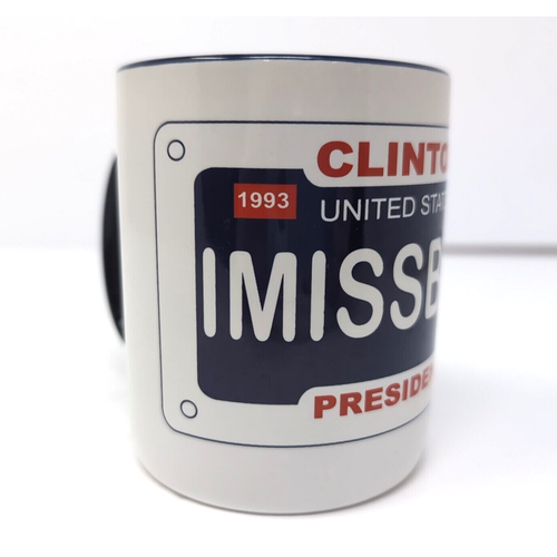 VTG I Miss Bill Coffee Tea Mug President Clinton USA Politician 1993 ...