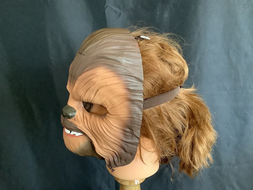 Star Wars Chewbacca Electric Talking Mask Mouth Opens Hasbro 2015 Works ...