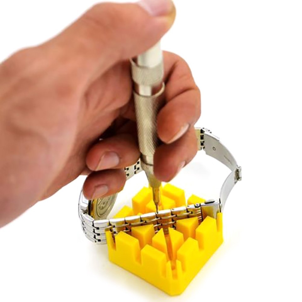 Steel Durable Spring Type Watch Link Pin Remover Punch Loaded Watch ...
