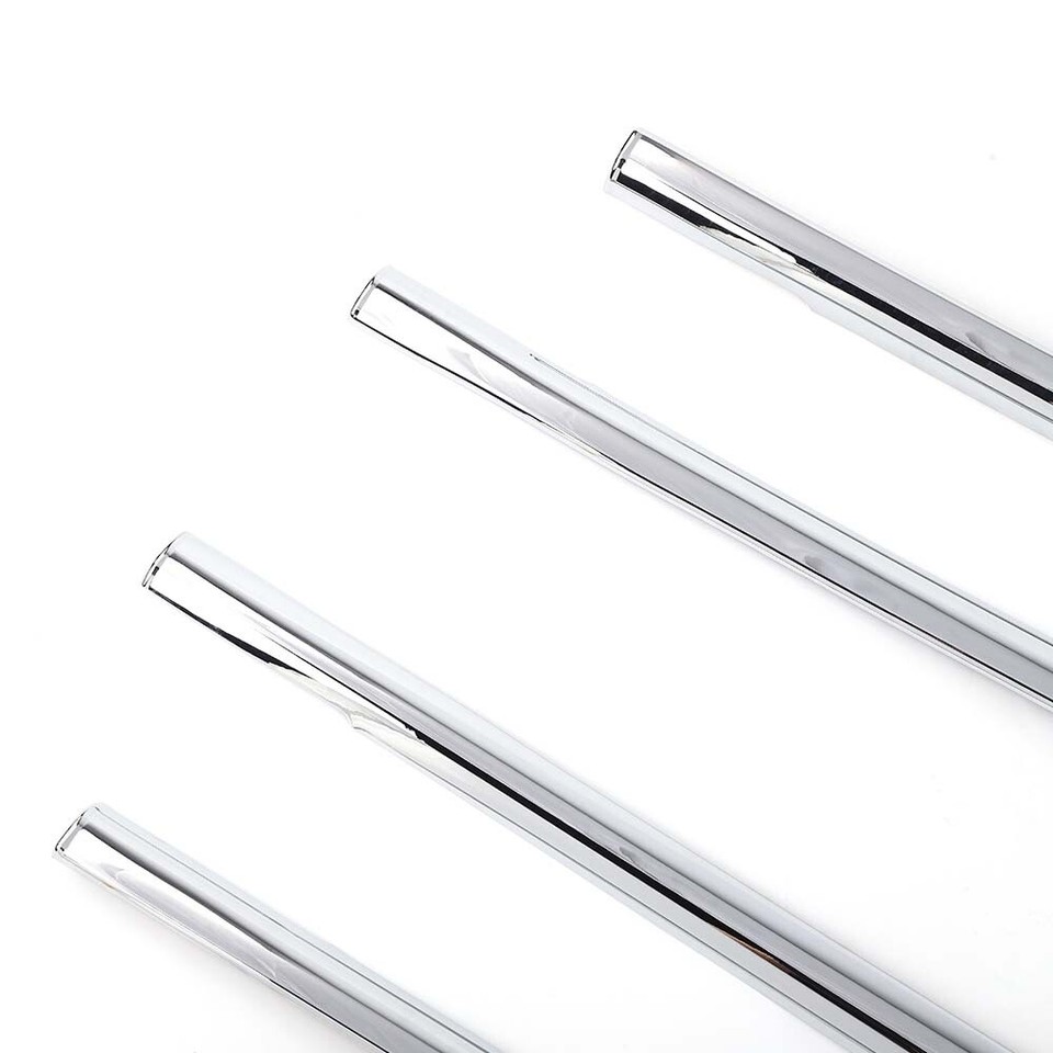 For 2009-2014 Ford F150 Crew Cab Chrome Window Sill Trim Covers ...