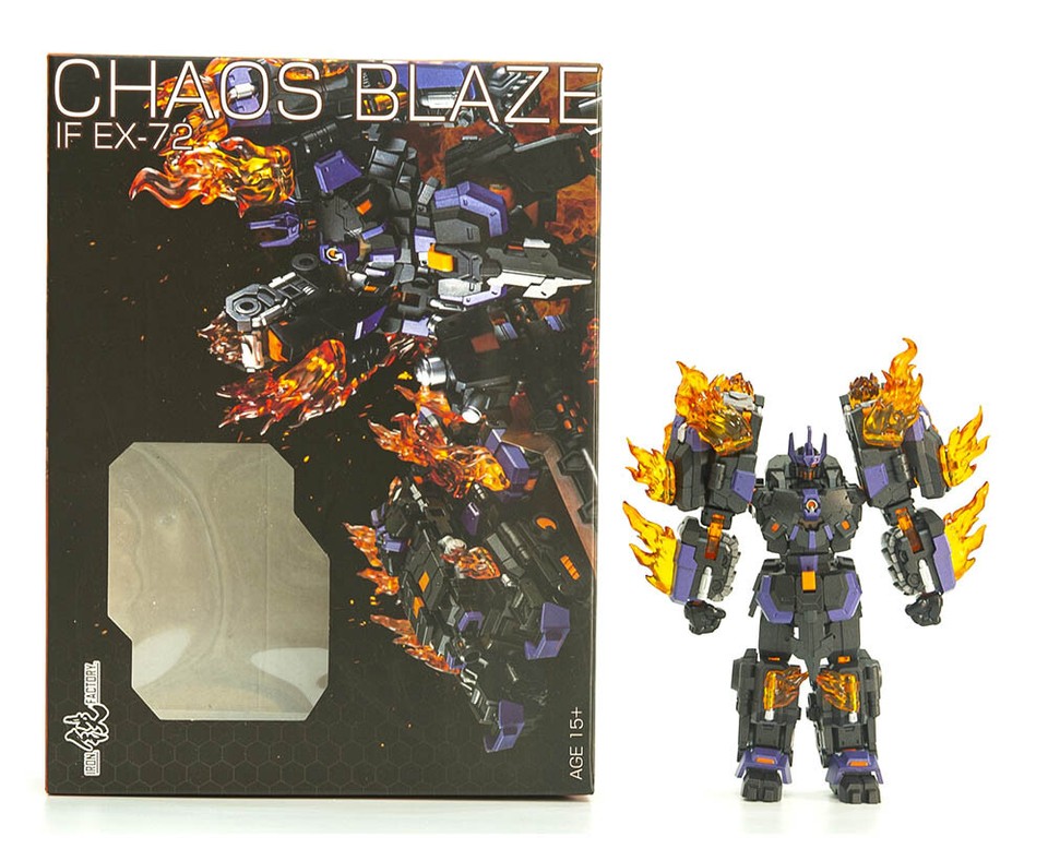 3rd Party Transform Robot toy IF EX72 EX-72 The Fallen Chaos Blaze ...