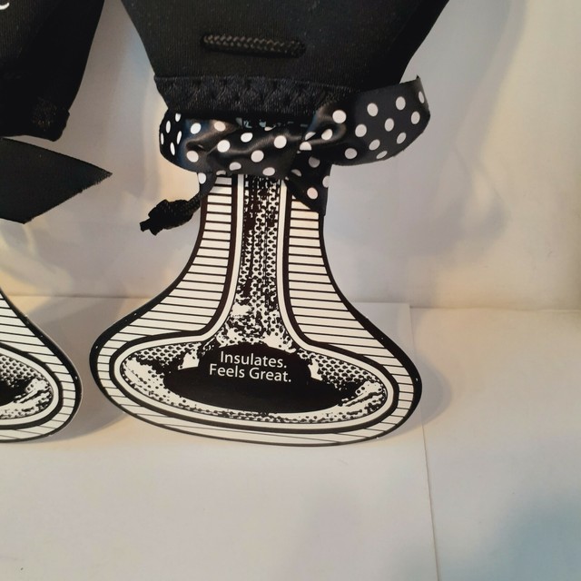 Set of two Biltmore Woozie Neoprene Wine Glass Koozie Coozie Drink ...