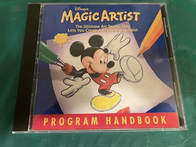 Disney's Magic Artist 1997 Computer Software/Pc Video Game | eBay