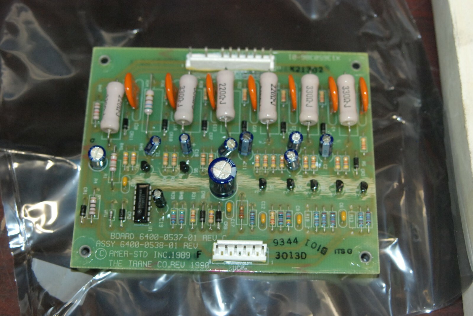 Trane American Standard Thermostat Interface Board 6400-0538-01 6 Month ...