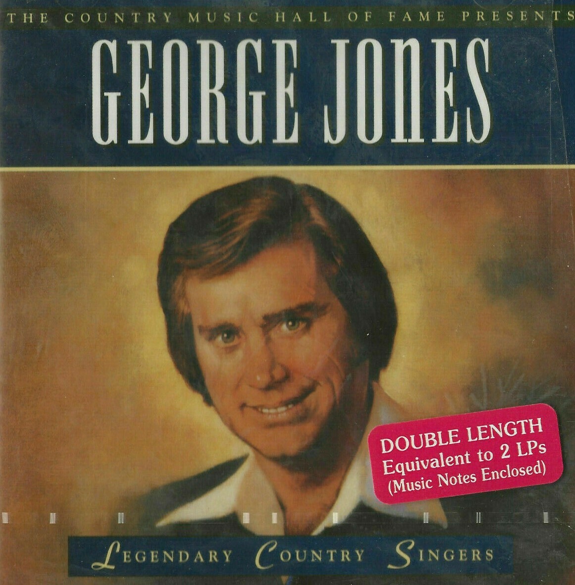 TIME LIFE Legendary Country Singer George Jones Greatest Hits 25 Track ...
