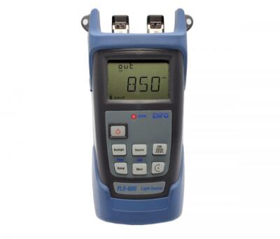 EXFO FLS-600-MM-SM 850/1300 nm LED source and 1310/1550 nm laser source ...