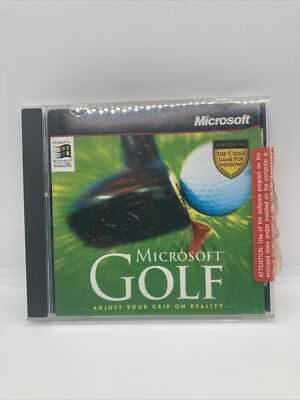 Microsoft Golf Version 3.0 (PC, 1996) 93007071371| eBay