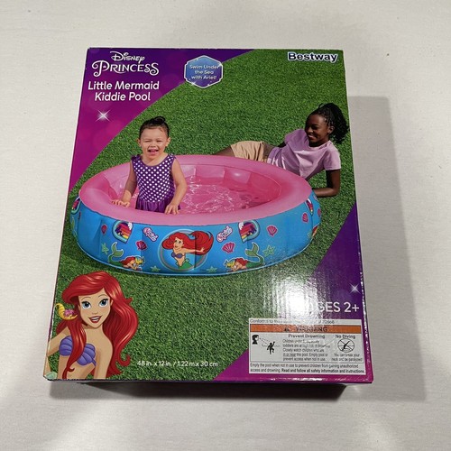 Disney Princess Little Mermaid Kiddie Pool NEW in Box Swimming ...