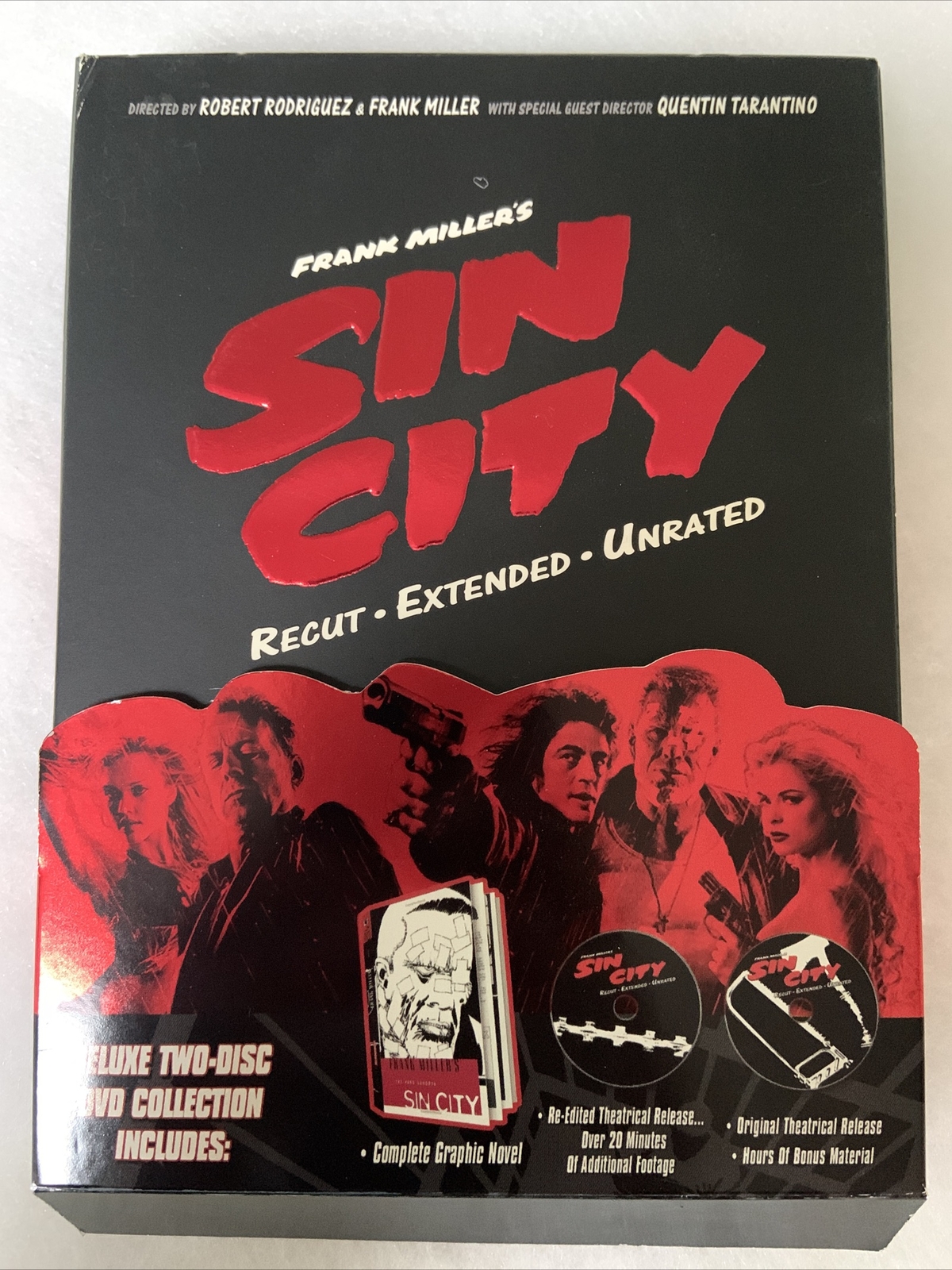 Sin City (DVD, 2005, Special Edition - Recut And Extended) 786936692143 ...