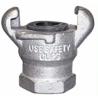 Abbott Rubber Air Hose Chicago Style Fitting Coupler 3/4" Female 5 Pack ...