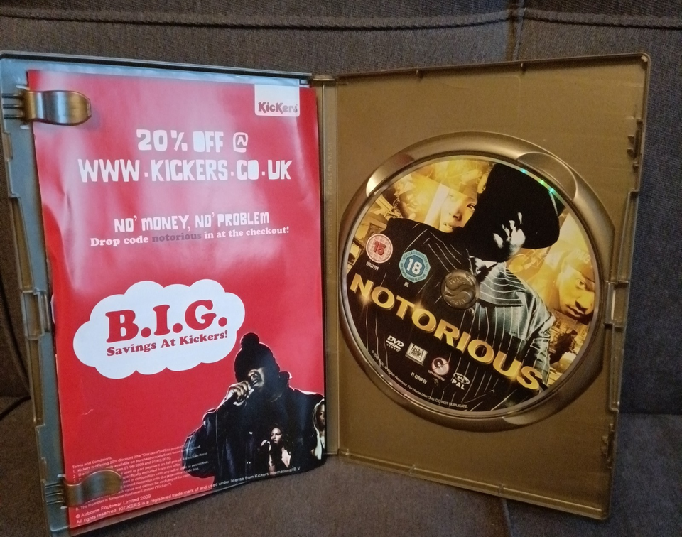 Notorious (DVD, 2009) The B.I.G. Edition Extended Cut | eBay UK