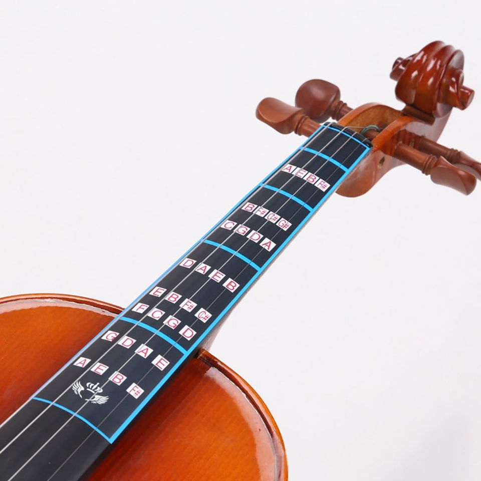 Violin Finger Guide Sticker Fingerboard Guide Fretboard Marker Label ...
