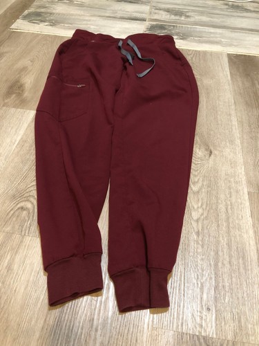 FIGS Scrubs Pants Bottoms Technical Collection Maroon Red Small S M119 ...