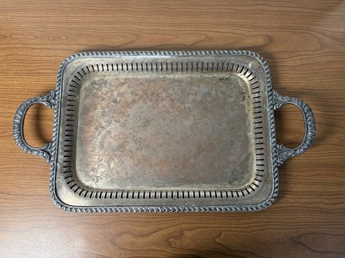 Gotham Silver On Copper Serving Tray Model 718 P | eBay
