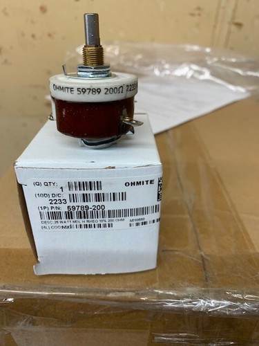 59789-200 OHMITE RHEOSTAT | eBay