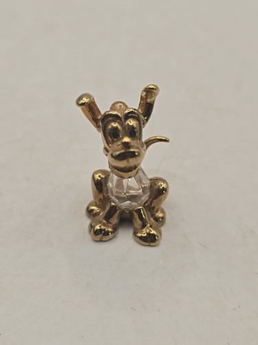Tiny Figure Disney – Pluto Gold and crystal statue | eBay