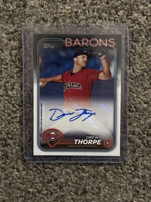 2024 Topps Pro Debut - Autographs #PD-87 Drew Thorpe (AU, RC) | eBay