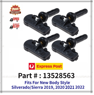 Sensors GMC Sierra 1500 Tyre Pressure Sensors TPMS For 2019-2021 ...
