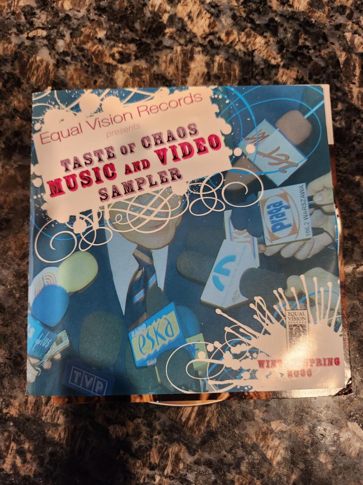 Equal Vision Records Presents Taste of Chaos Music and Video Sampler CD ...