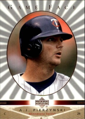 2003 Upper Deck Game Face Baseball #64 A.J. Pierzynski | eBay