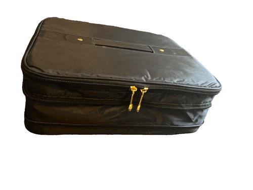 JM Joy Mangano The Jewel Kit Duo Jewelry Makeup Travel Organizer Zip ...