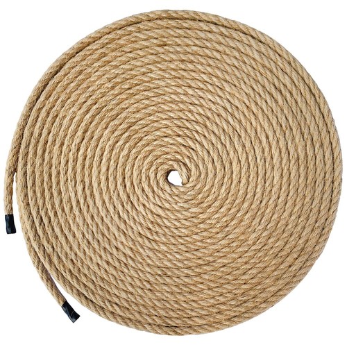 Jute Rope 55 Feet 8mm Natural Heavy Duty Twine For Cat Scratching Posts ...