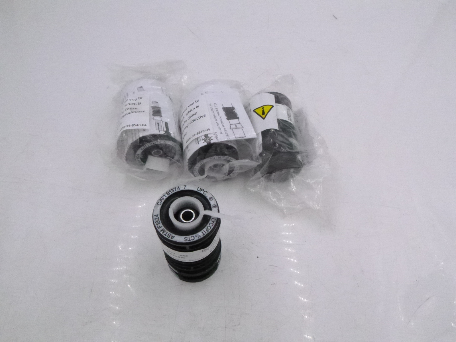 4 Pack Lyall Lycofit PE END CAP 1/2" CTS CAT 1 Gas LC010B-ECDF | eBay