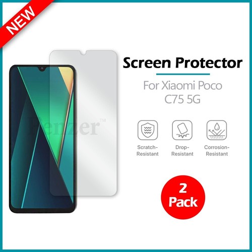2-Pack LCD Ultra Clear HD Screen Protector for Android Phone Xiaomi ...
