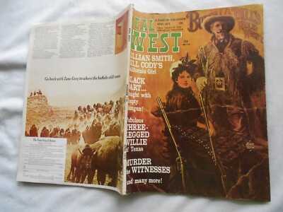 REAL WEST MAGAZINE -APRIL,1973 | eBay