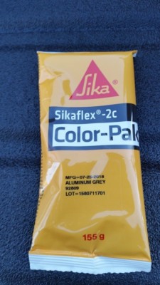 SIKAFLEX, COLOR-PAK, 2C COLOR PACKS, 92809, ALUMINUM GREY | eBay