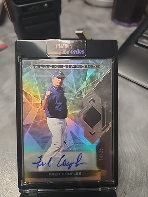 Fred Couples Autograph Bdb-fc Black Diamond Upper Deck Portfolio Golf ...