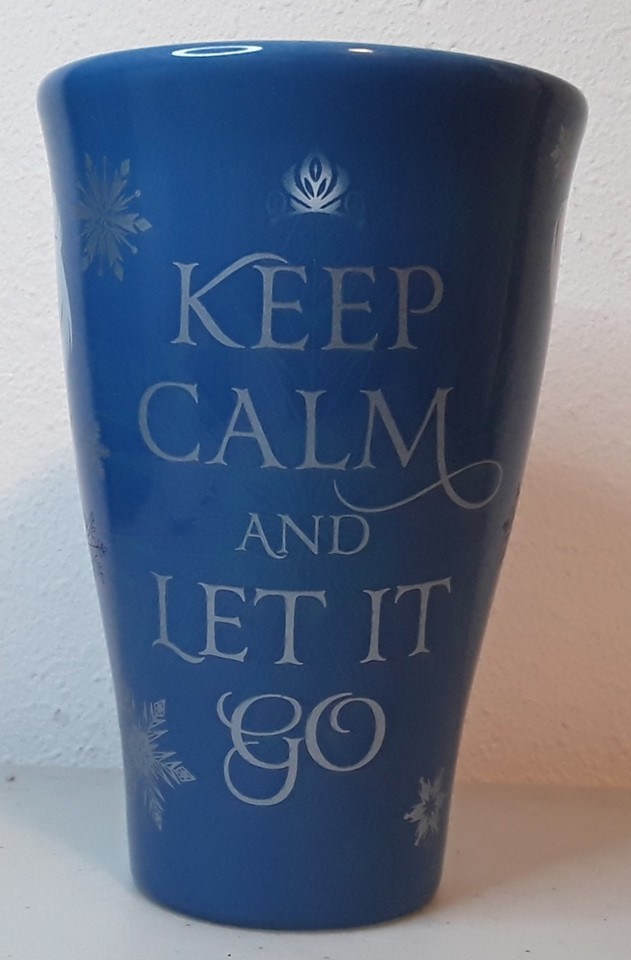 Tall Mug , Disney Stores , Frozen , Elsa , Anna , Keep Calm Let It Go ...