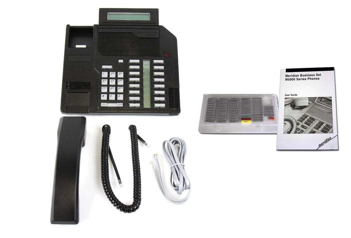 Nortel Meridian M5316 Phone NT4X42 (Black) | eBay