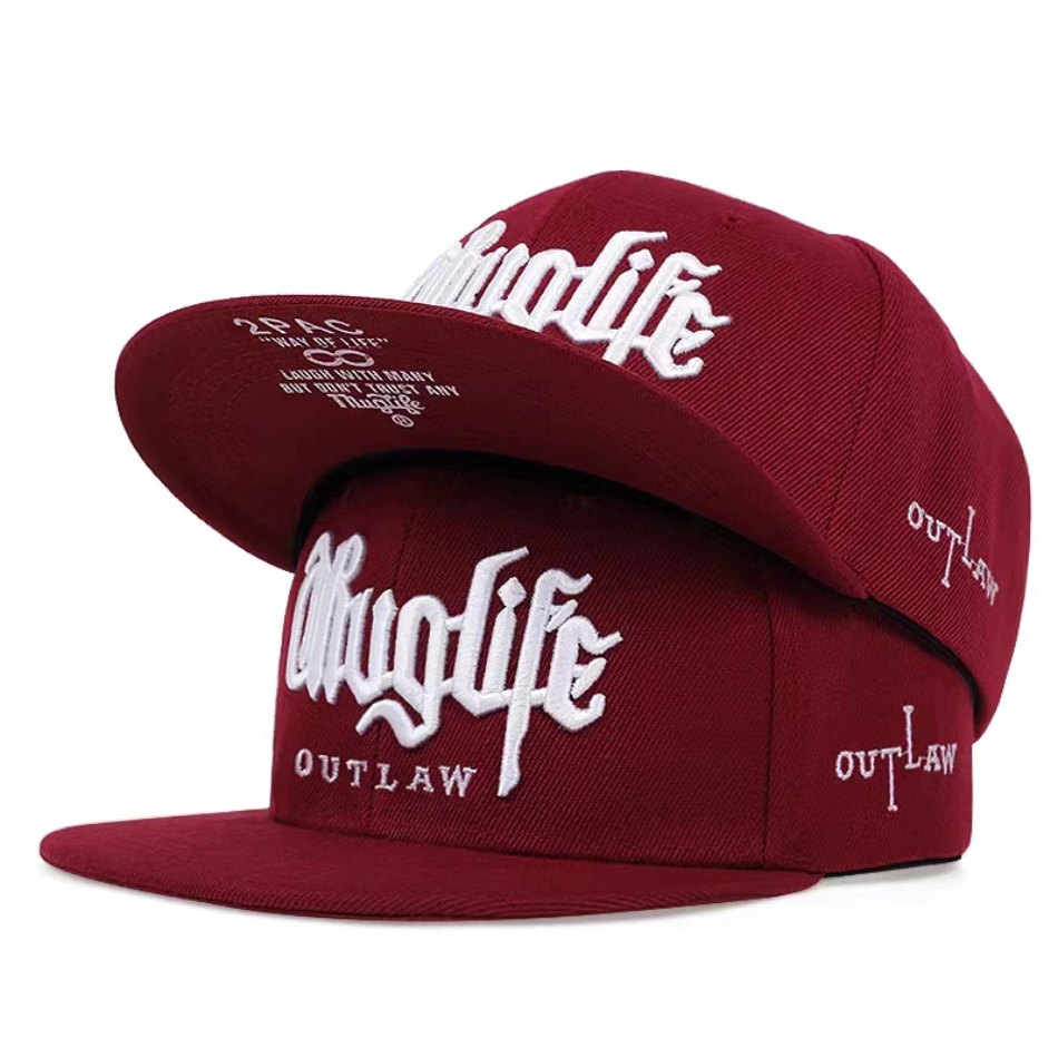 NEW Baseball Cap 2Pac Thug Life Rap Hat Snapback Tupac Adjustable Flat ...