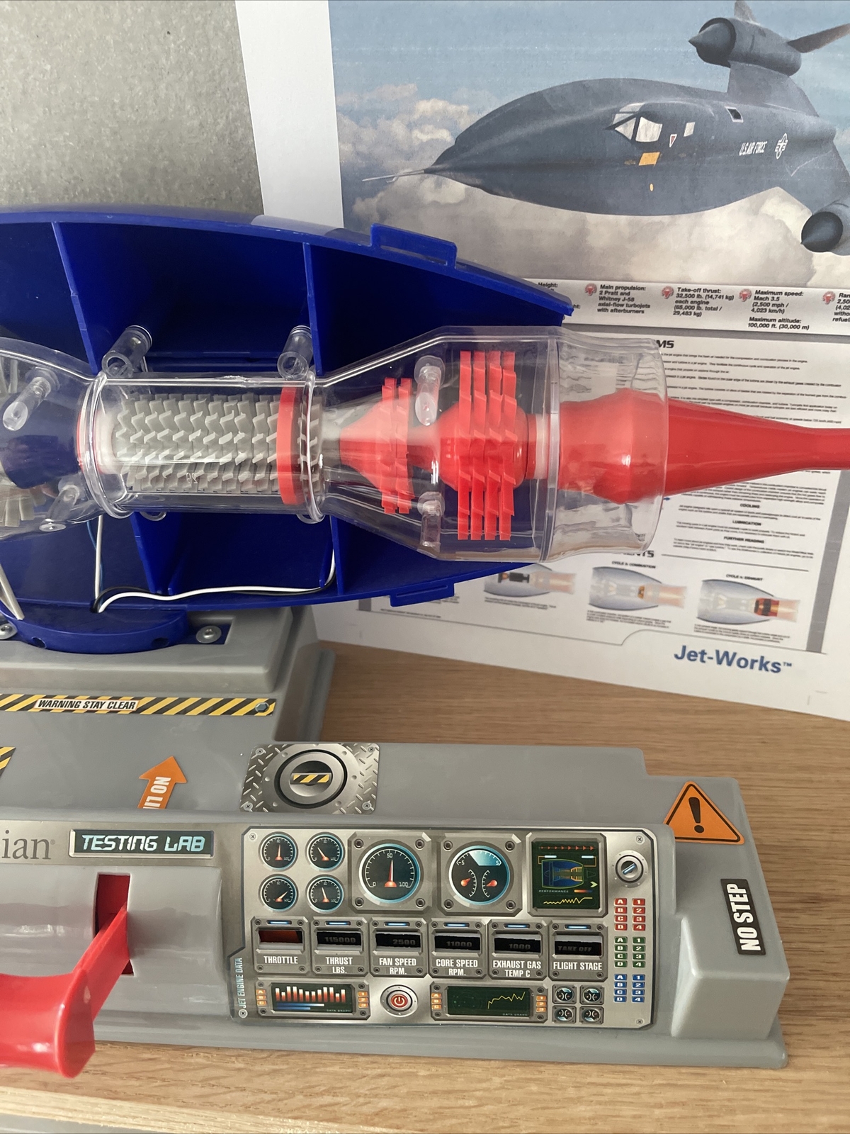 Smithsonian Jet Works Kit - Build Your Own Jet Engine Model Kit ALREADY ...