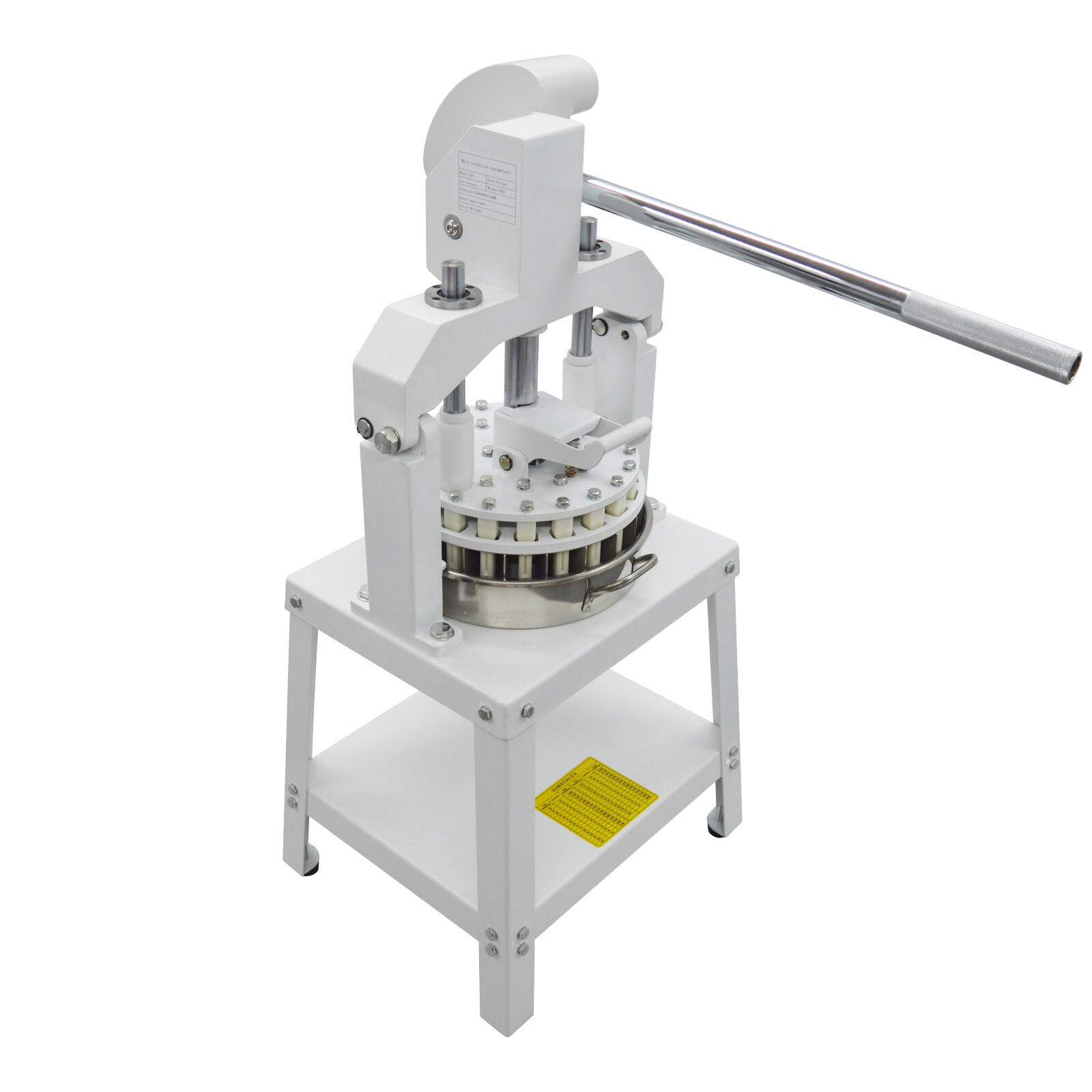 TECHTONGDA® Dough Press Cutter Divider Cutting Machine Bakery Press ...